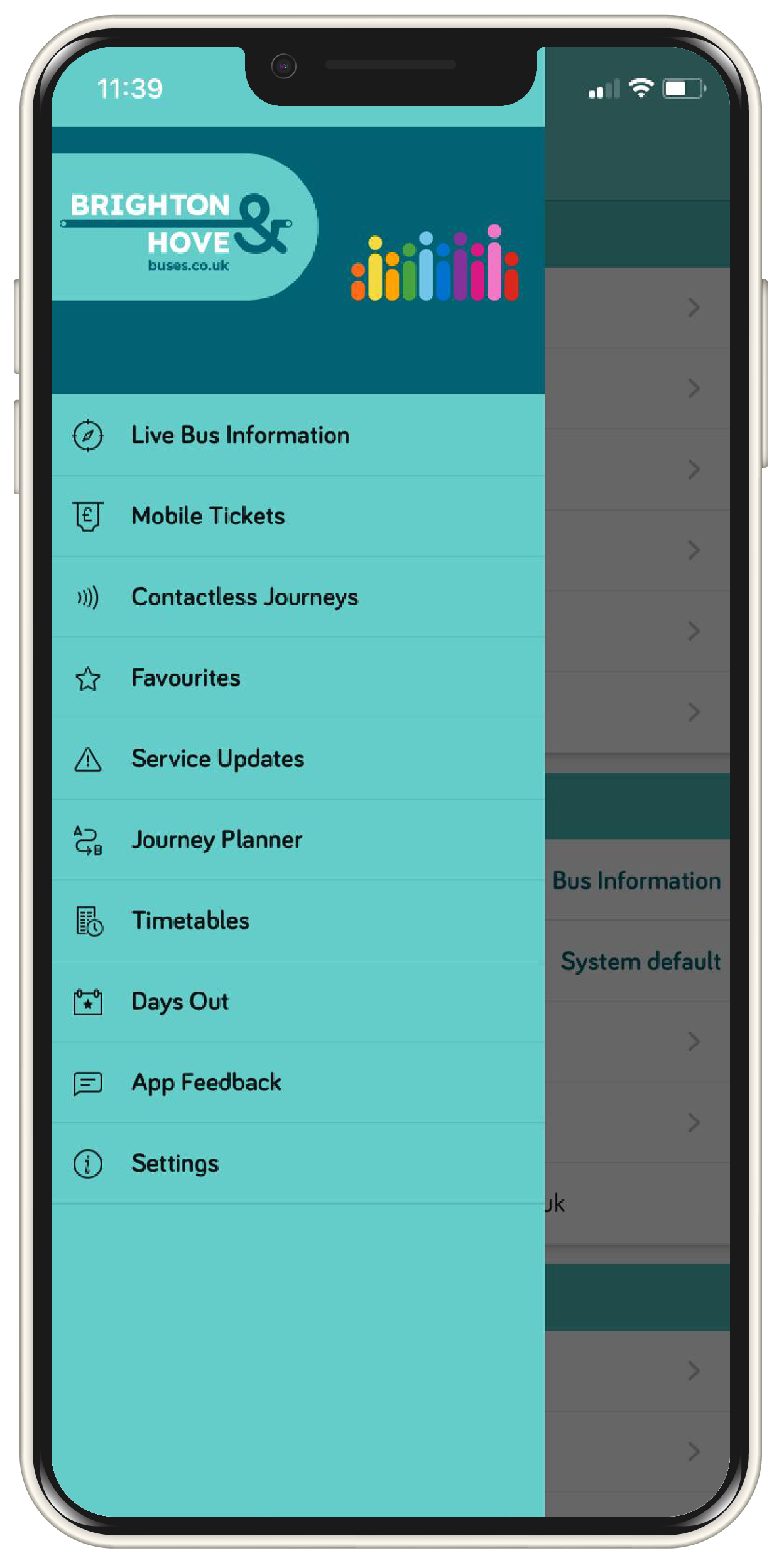 Personalised Travel Alerts - Brighton & Hove Buses